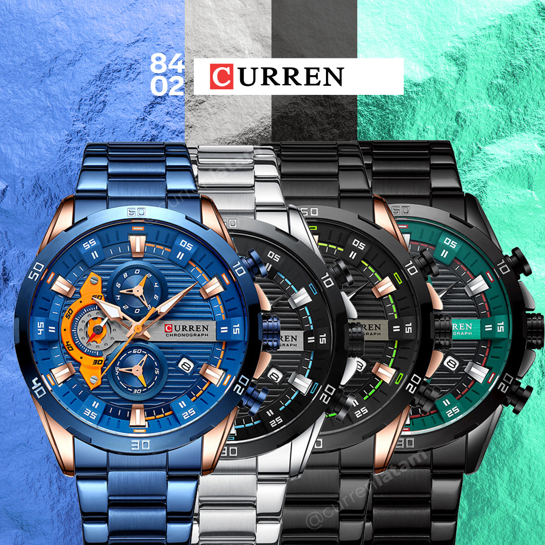 RELOJ HOMBRE CURREN® 8402 – Majestic Joyería